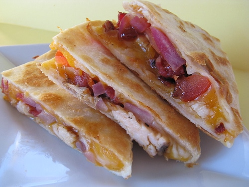 Chicken Quesadilla Recipe - BlogChef