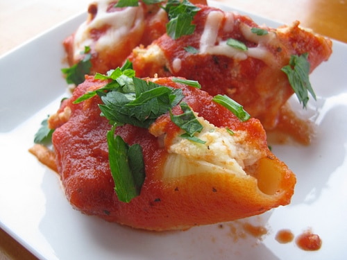 Chicken Stuffed Shells Recipe - BlogChef