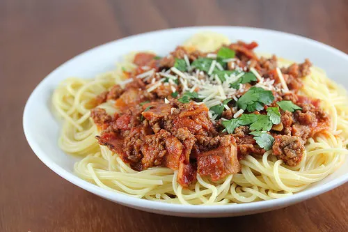 Bacon Spaghetti Recipe - BlogChef