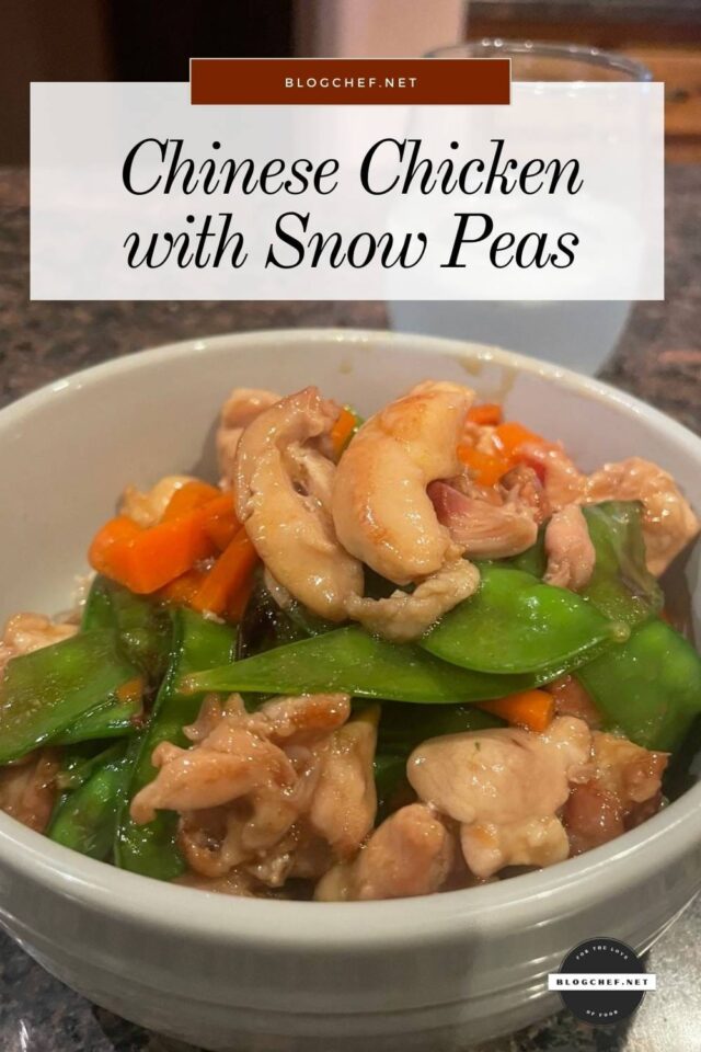 Chinese chicken with snow peas recipe - BlogChef