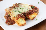 Manicotti with Meat Sauce Recipe - BlogChef
