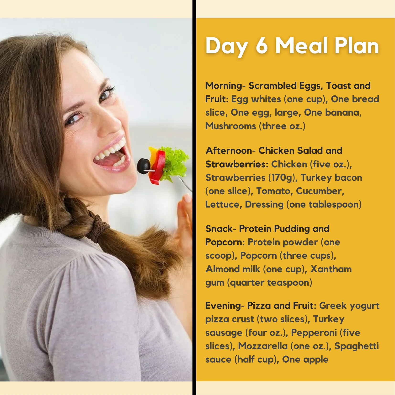 Meal Plan Generator based on Macros